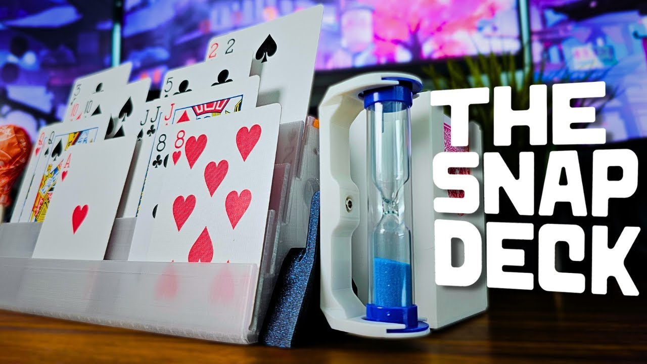 The Most Versatile 3D-Printed Playing Card Holder