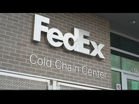 FedEx hub in Indianapolis helping ship vaccine