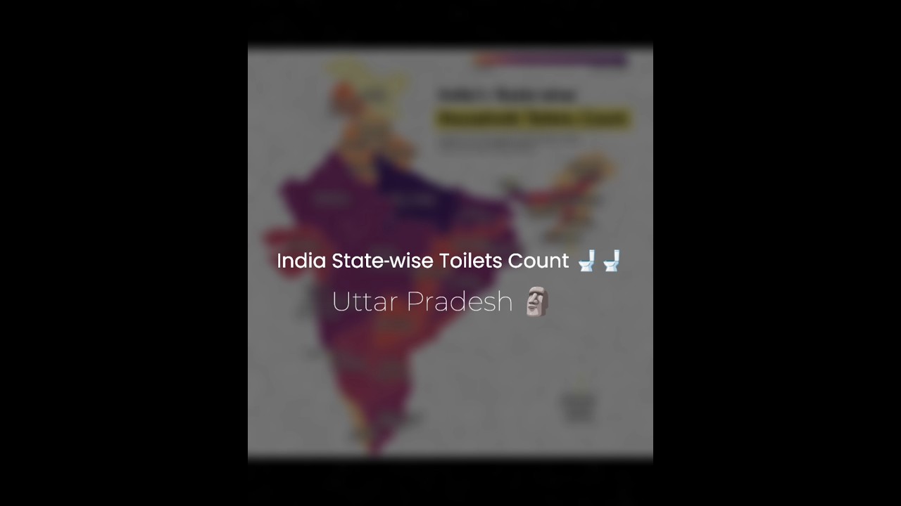 India State‑wise Rural Household Toilets Count