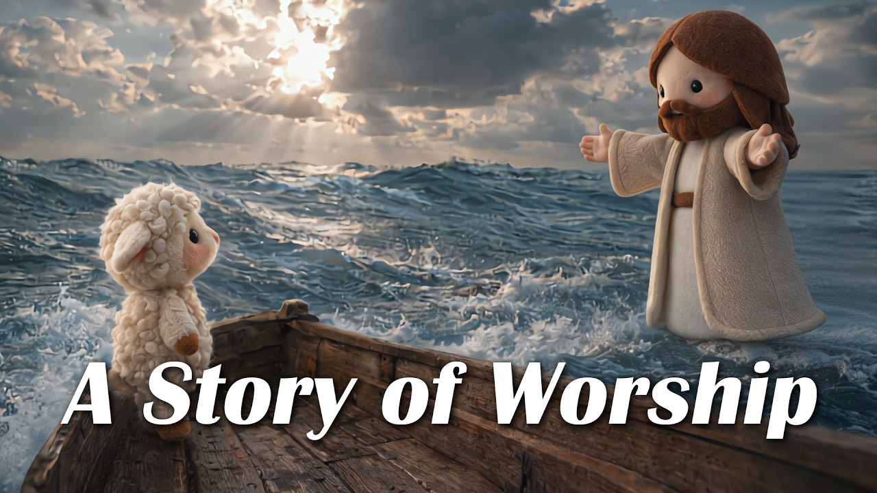 Gentle Animated Worship for Rest and Reflection