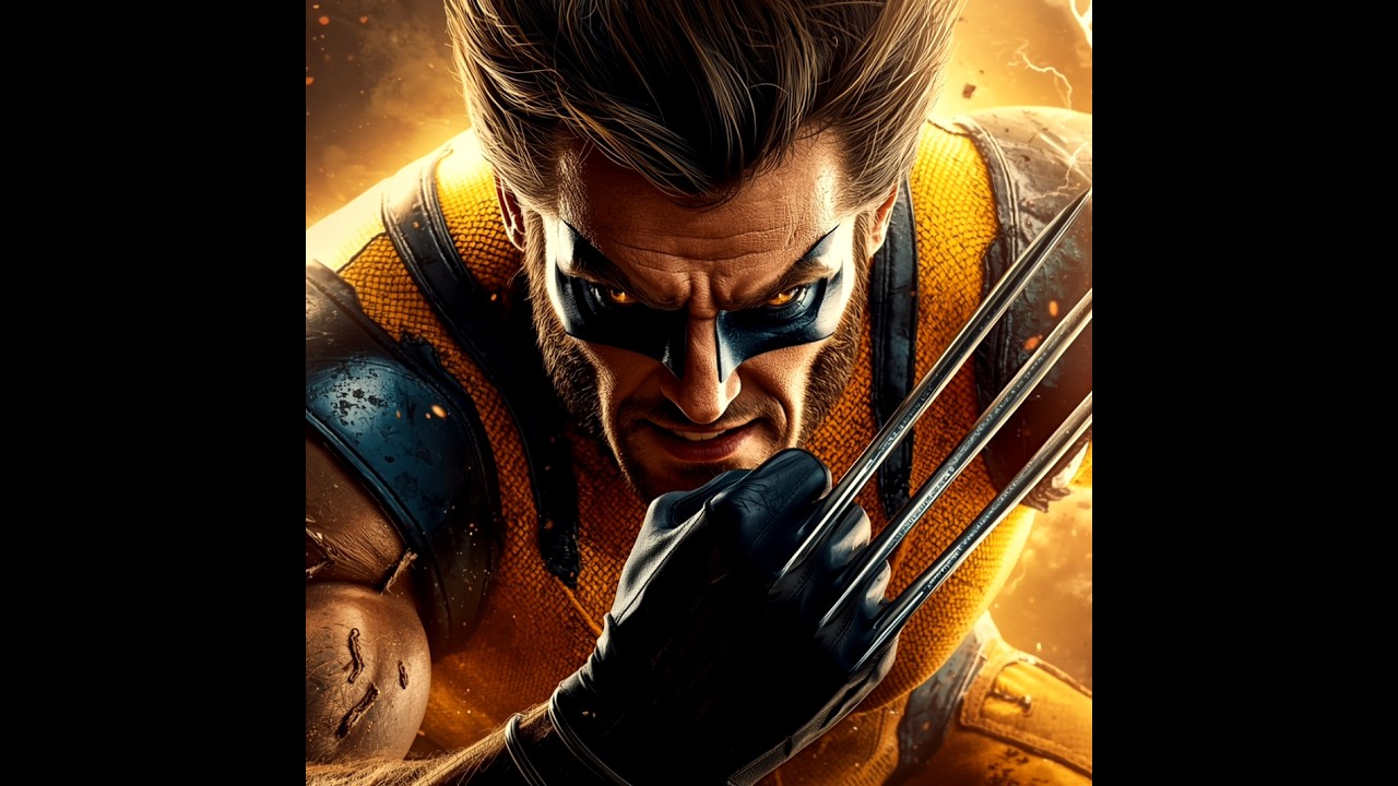 🔥 Wolverine Epic AI Art | Cyberpunk Marvel Style