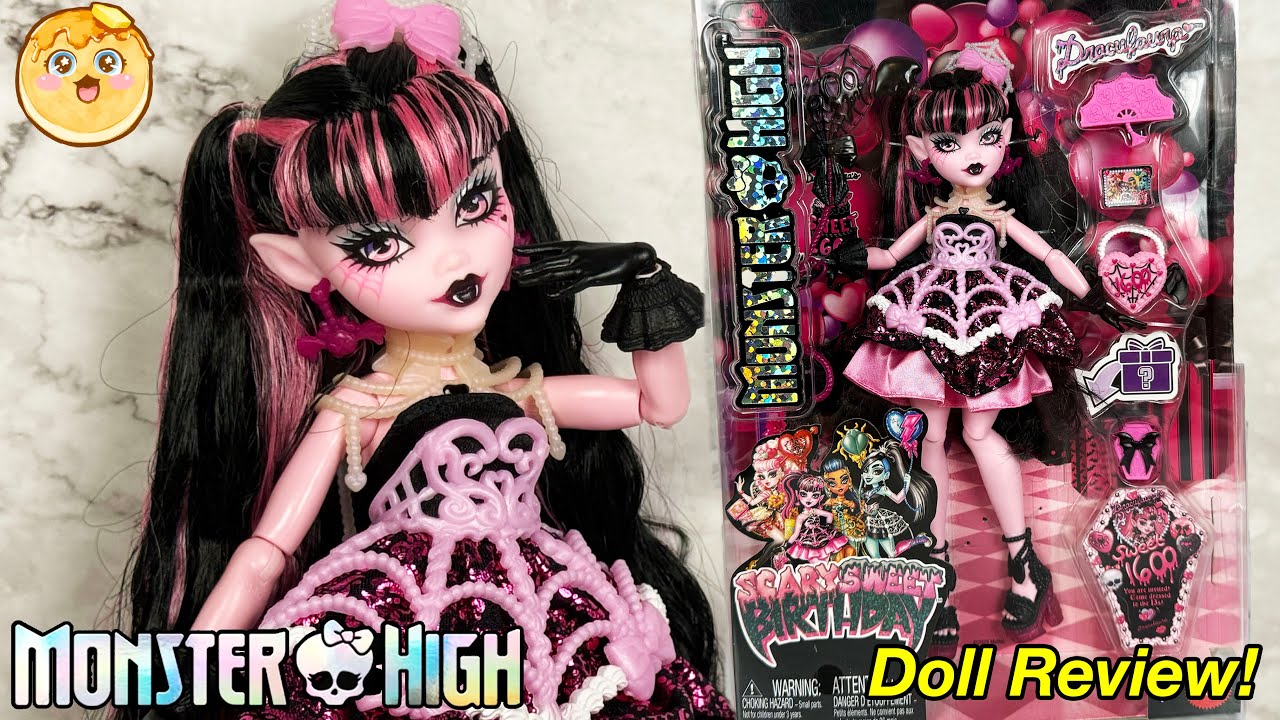 NEW Monster High Draculaura Scary Sweet Birthday Doll 🖤 Full Review & Details!