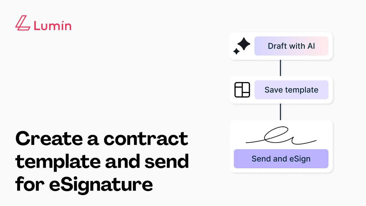 How To Create A Contract Template & Send for Signing