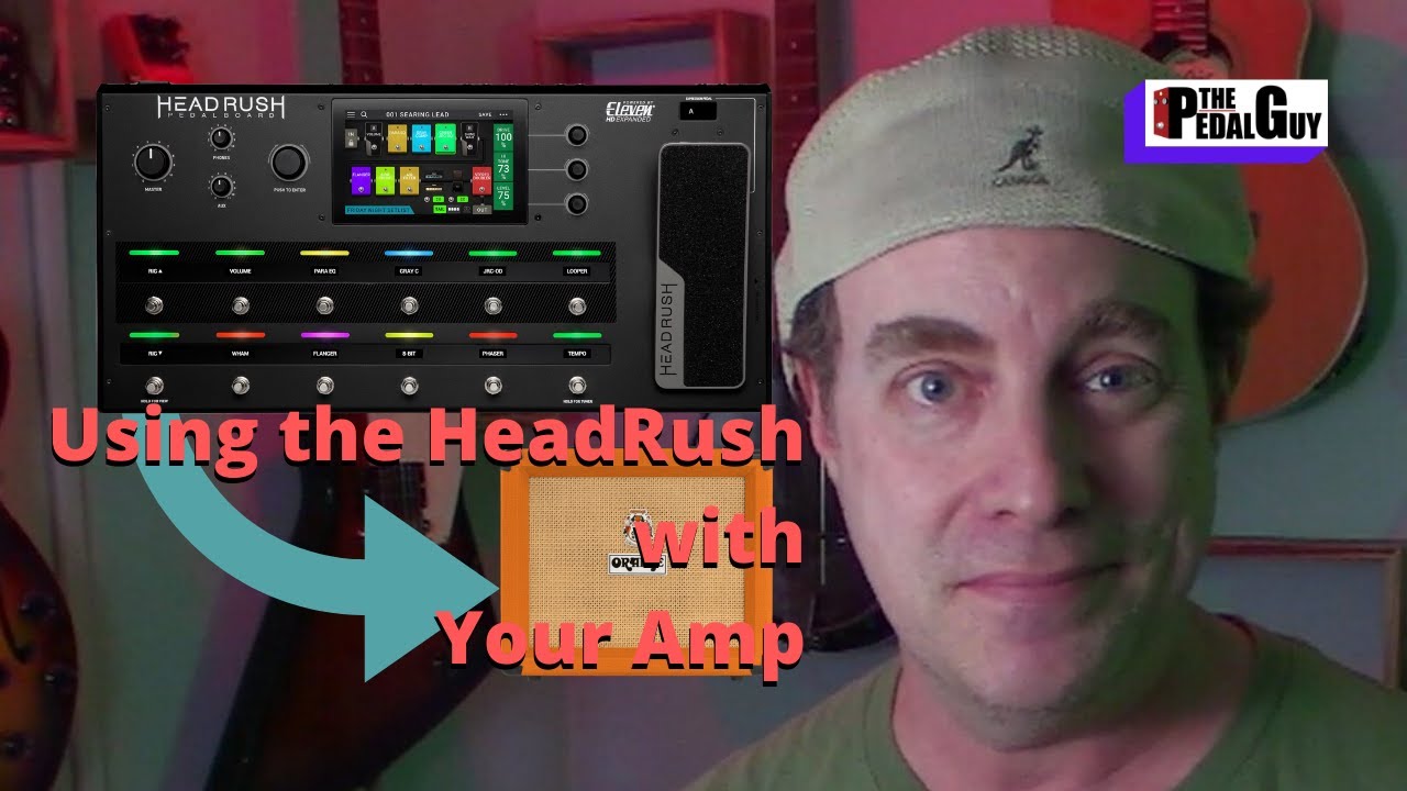 HeadRush Pedalboard Fx Loop with an Amp