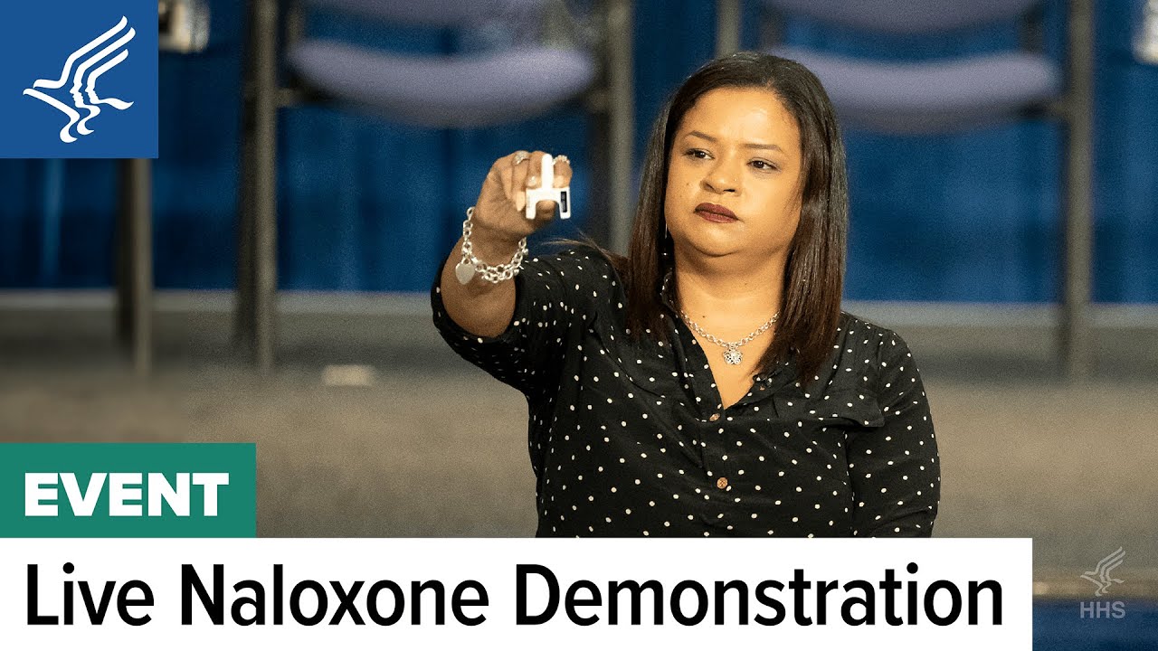 HHS presents- How to Save a life: A Live Naloxone Demonstration