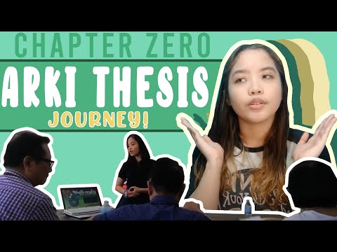 CHAPTER ZERO: "Where do I start?" ║My Architectural Thesis Journey (PUP MANILA) ║ARKI VLOG Ep.12