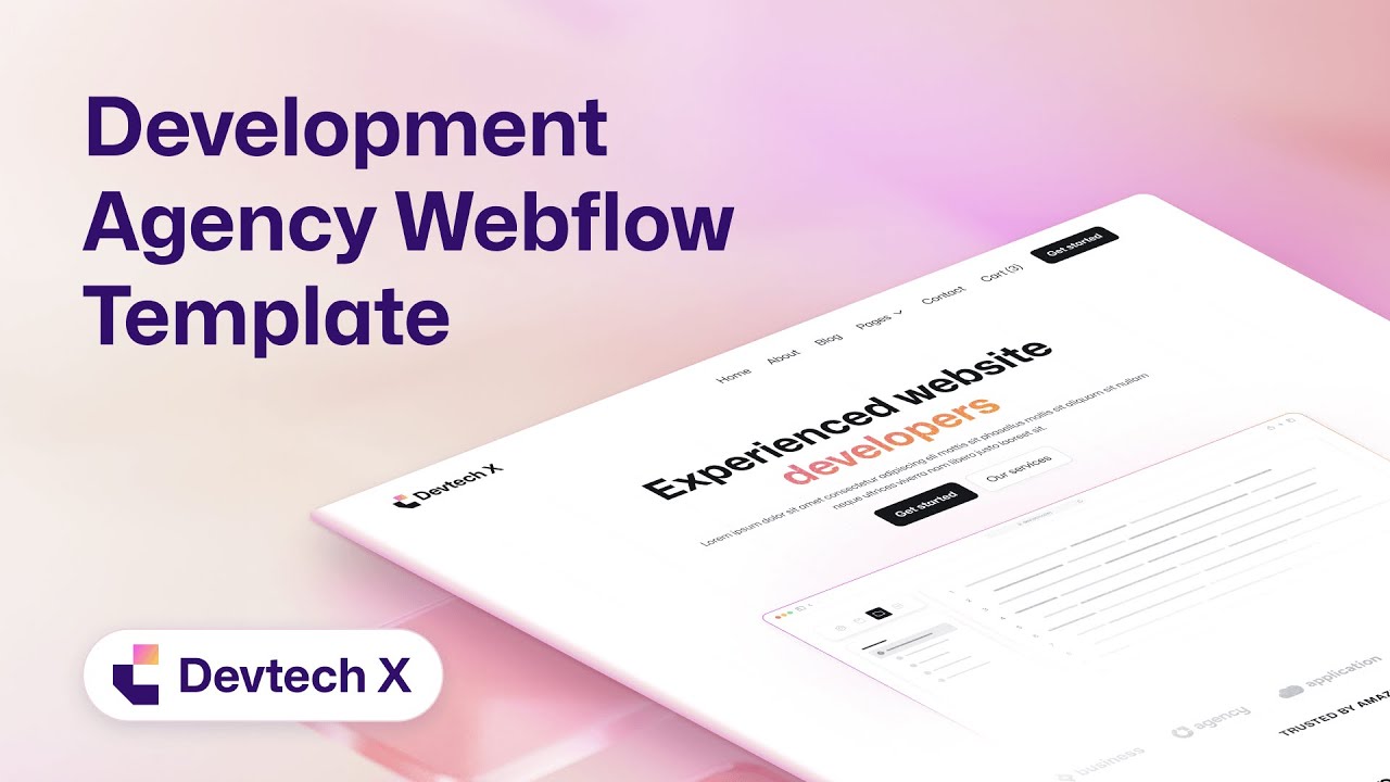 Devtech X - Development Agency Webflow Template | BRIX Templates