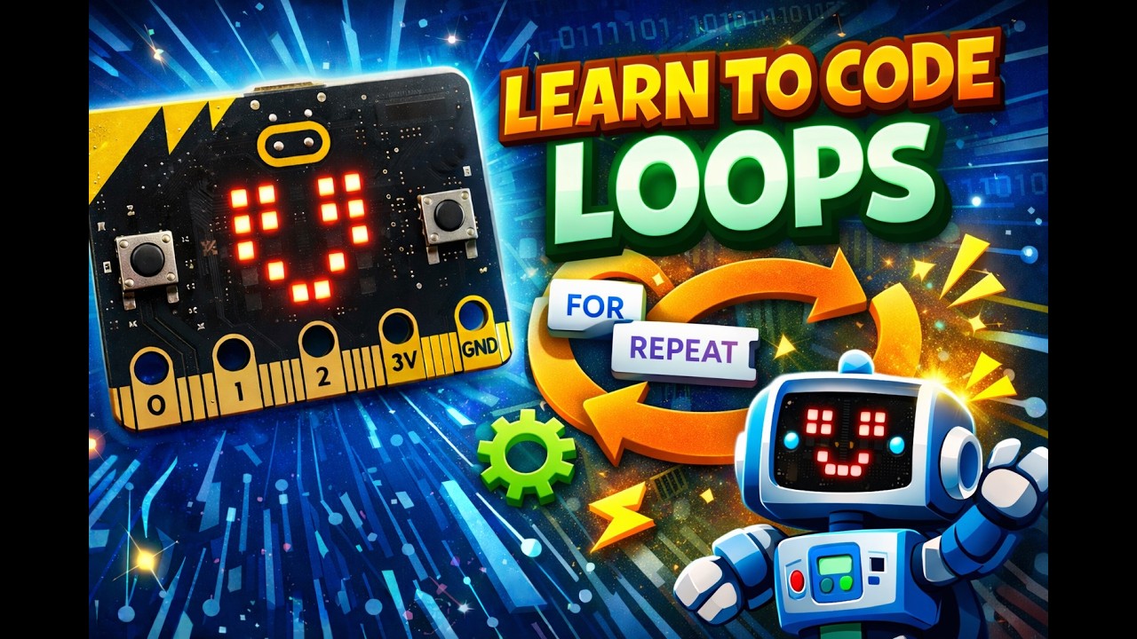 Loops in MakeCode for micro:bit | Beginner Tutorial