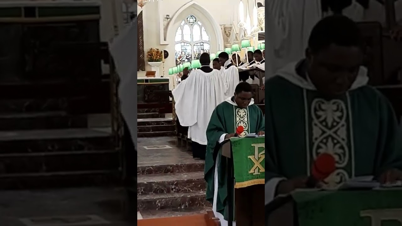 JESUS SHALL REIGN WHER'ER THE SUN -- Cathedral Church of Christ, Marina, Lagos, Nigeria.