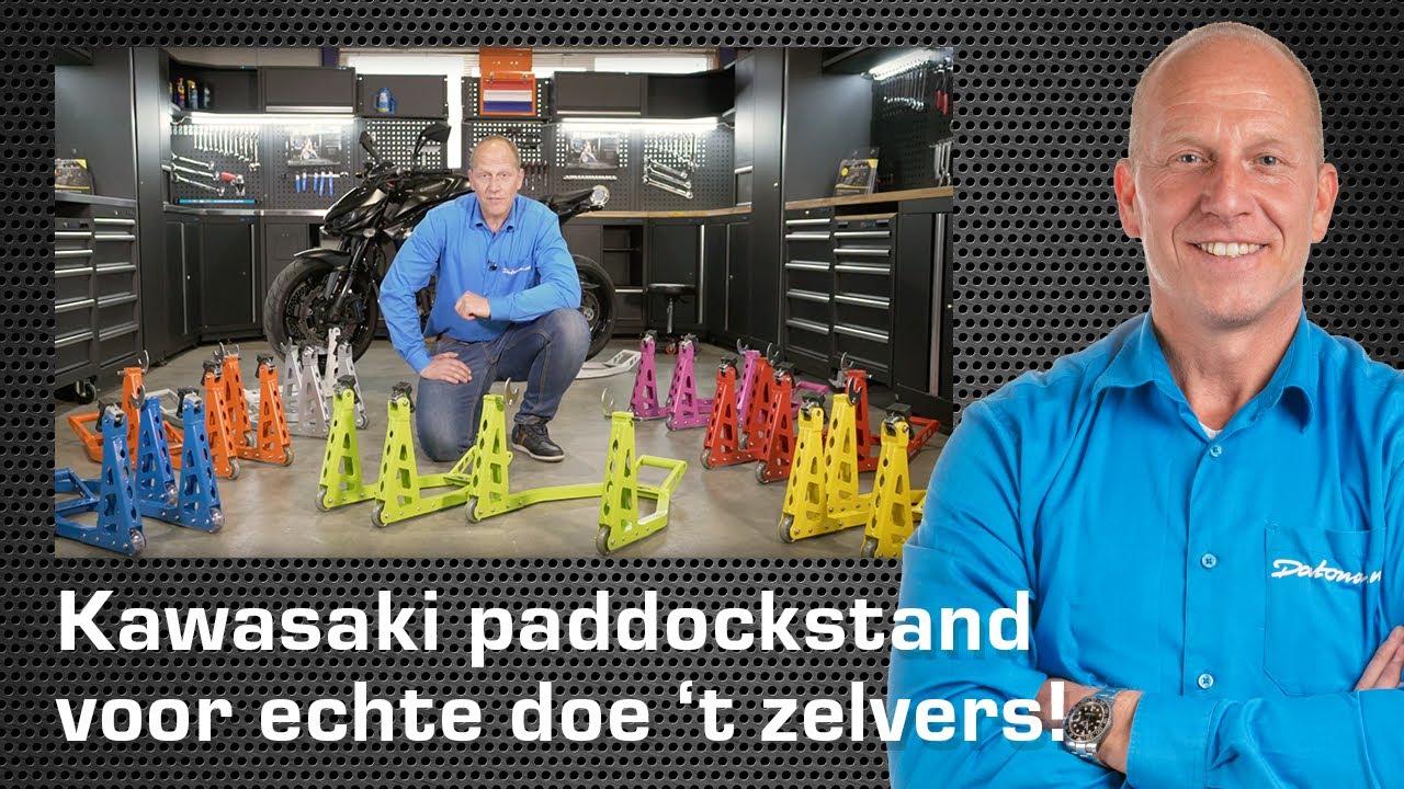 MotoGP paddockstand set - Kawasaki groen - online kopen - Gratis Verzending