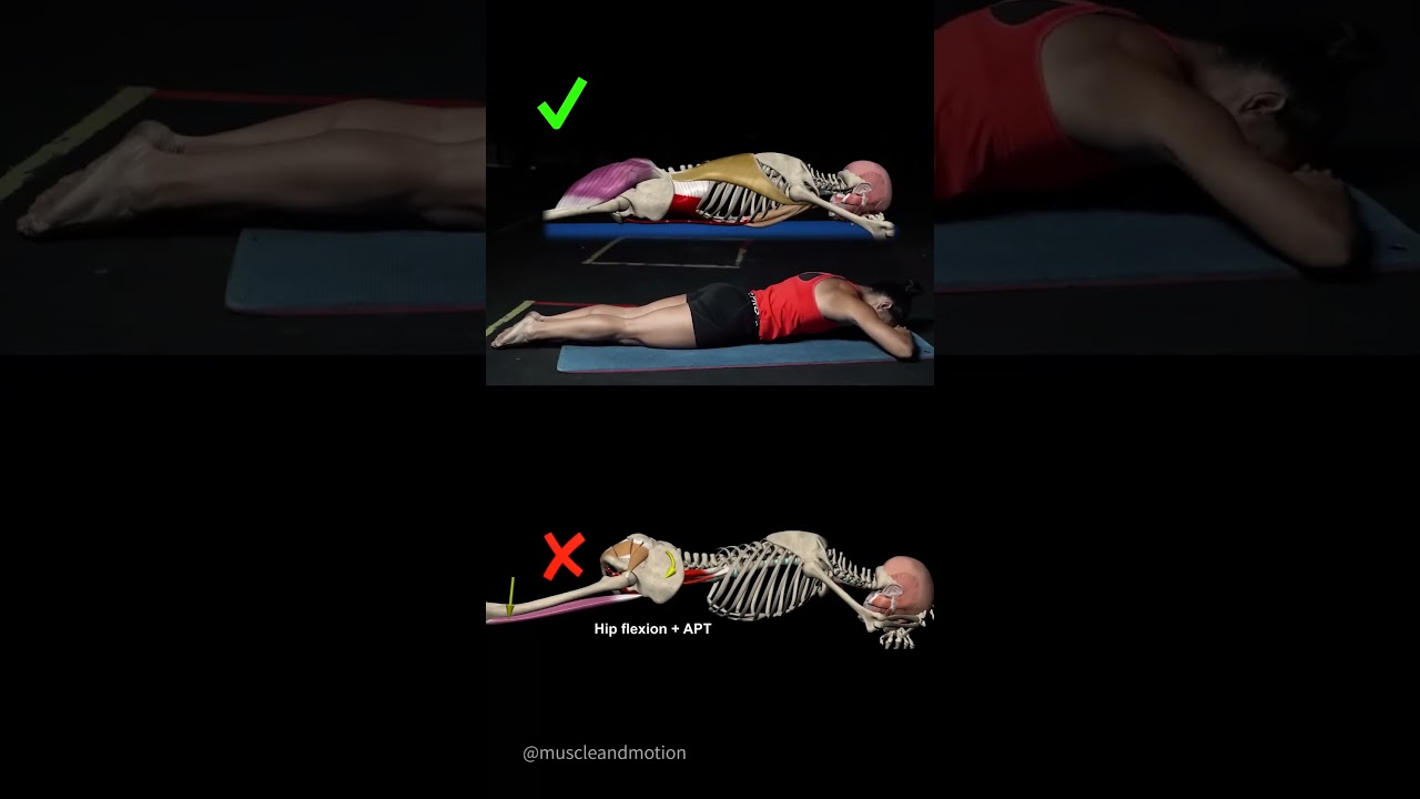 Prone PPT with Spinal Flexion--