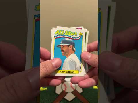 Unveiling Vintage Treasures! Opening a 1989 Topps Baseball Pack #topps