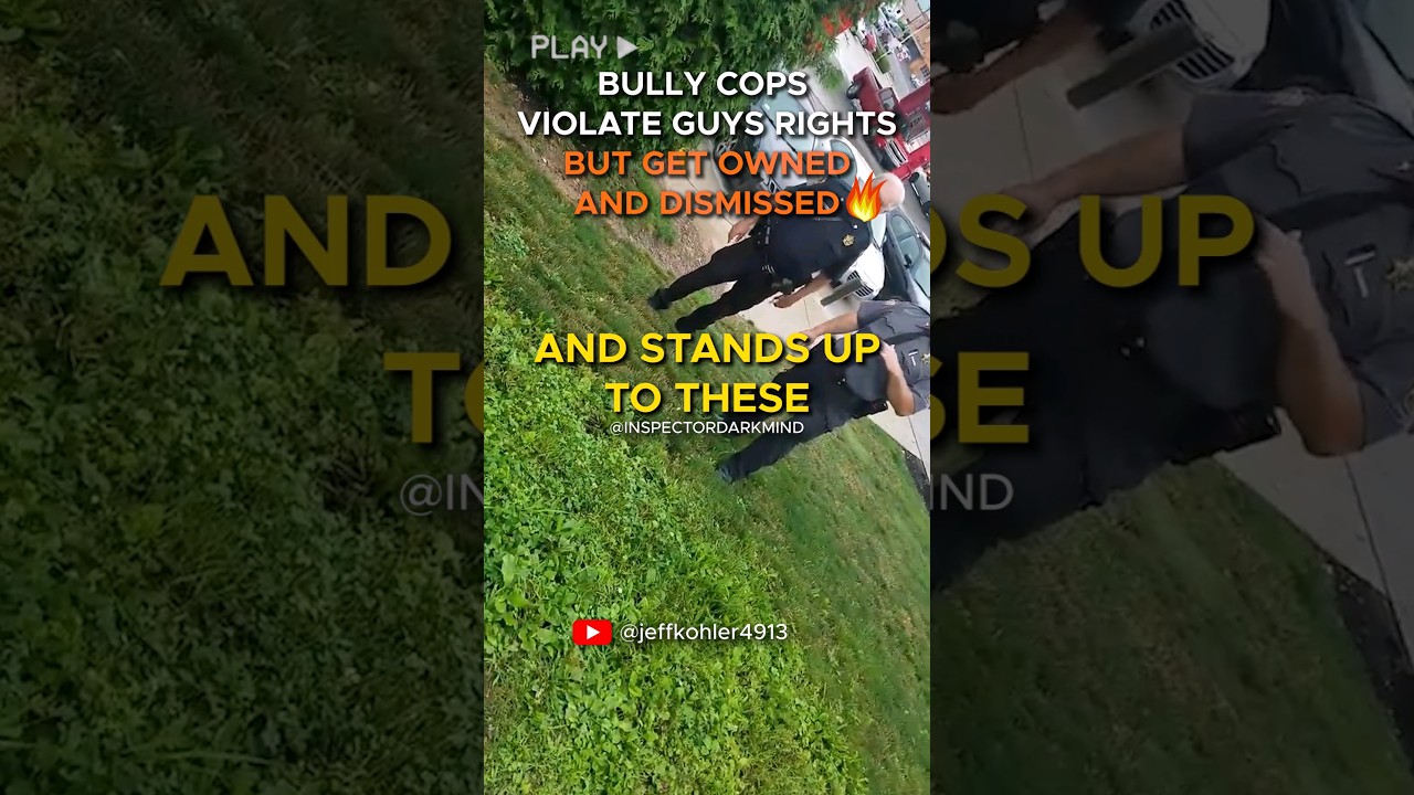 Cops Get Owned, Schooled and Dismissed by Young Guy Who Refuses to ID and Teaches Them the Law