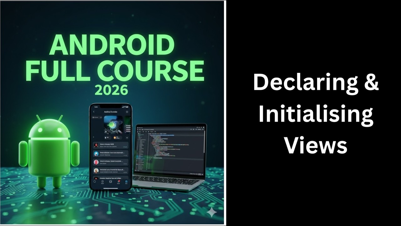 Declaring & Initializing Views in Android | findViewById Explained (66)