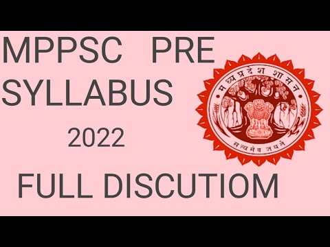 mppsc syllabus 2022///mppsc pre+mains syllabus in hindi