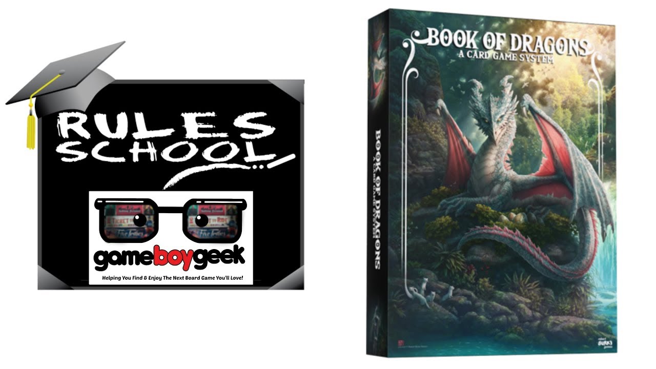 How to Play Dragon Mystery Rummy: The Case of the Rare Dragon Rules School with the Game Boy Geek