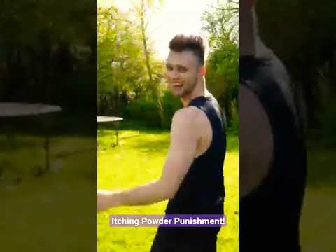 I Covered Myself In ITCHING POWDER, Then Jumped On A Trampoline