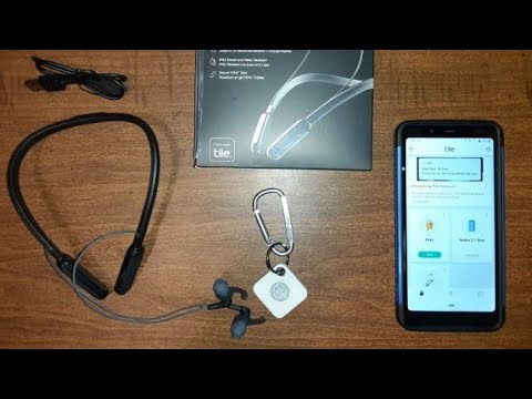 Tile Mate Keychain, Skullcandy Ink'd Plus Active with "Tile App compatibility" & Tile App- Review