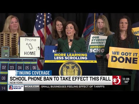 Gov. Hochul outlines new K-12 smartphone ban