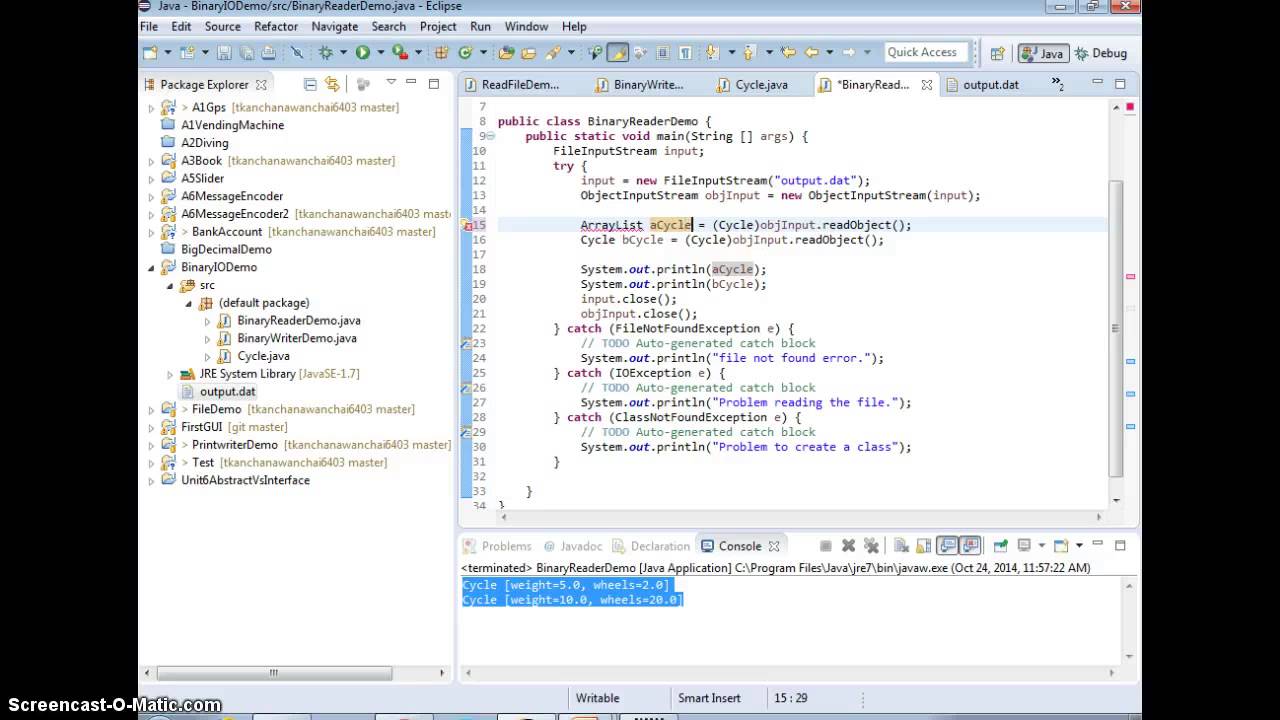 Unit8 Read Binary File