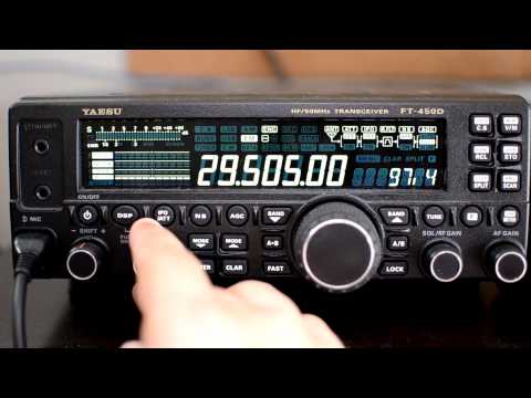 Yaesu FT-450D: Using Split and Repeater Operations