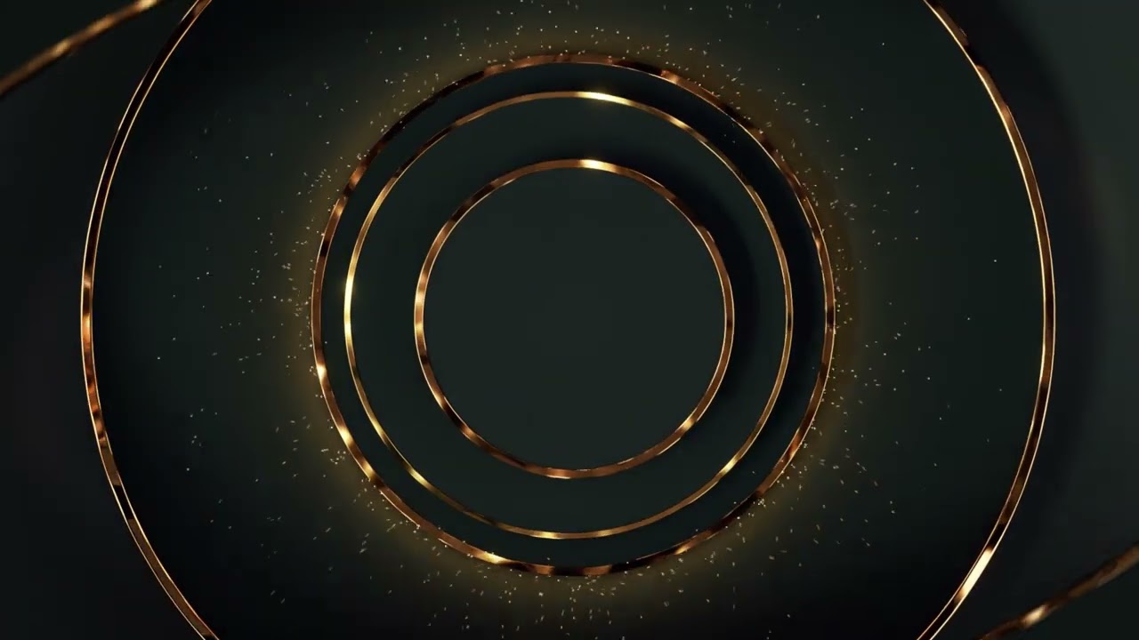 4K 3D Luxury Background Animation