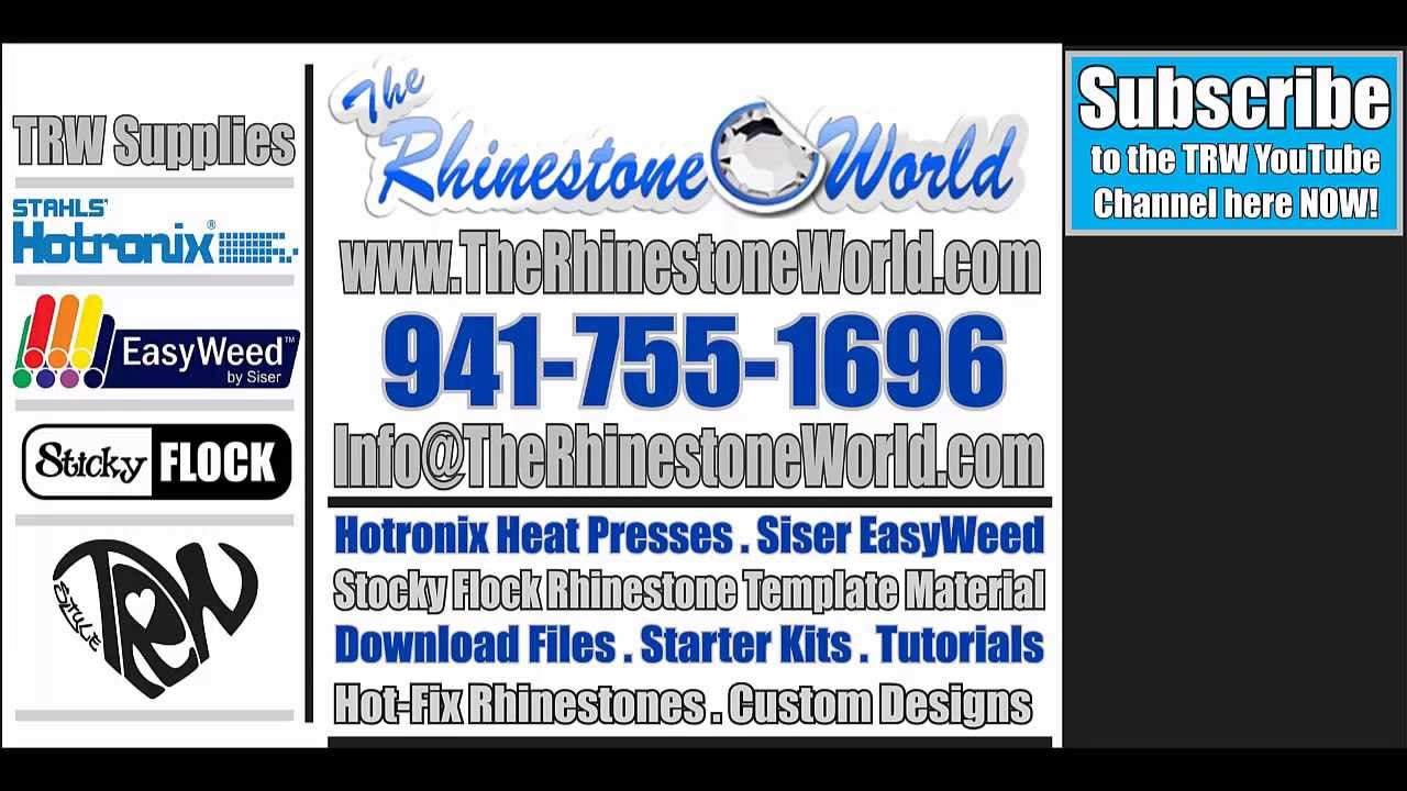 How to activate and install the TRW Stone Wizard Rhinestone Software