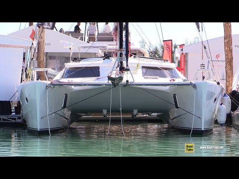 2018 Knysna 500 SE Sail Catamaran - Deck and Interior Walkthrough - 2019 Miami Boat Show