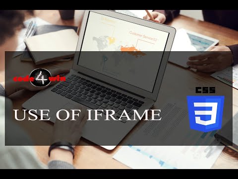How to use iframe in html with youtube video