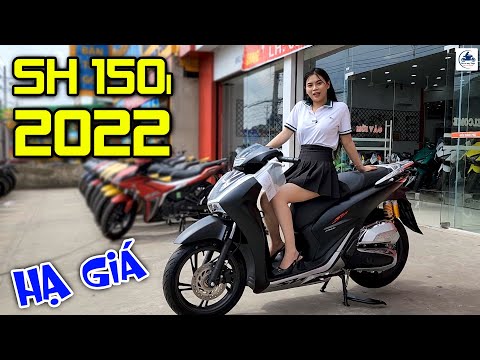 Honda SH 150i ABS 2022 ĐEN NHÁM ▶️ Giá xe SH tháng 9 2022 tại BÌNH DƯƠNG 🔴 GIÁ XE MÁY VLOGS