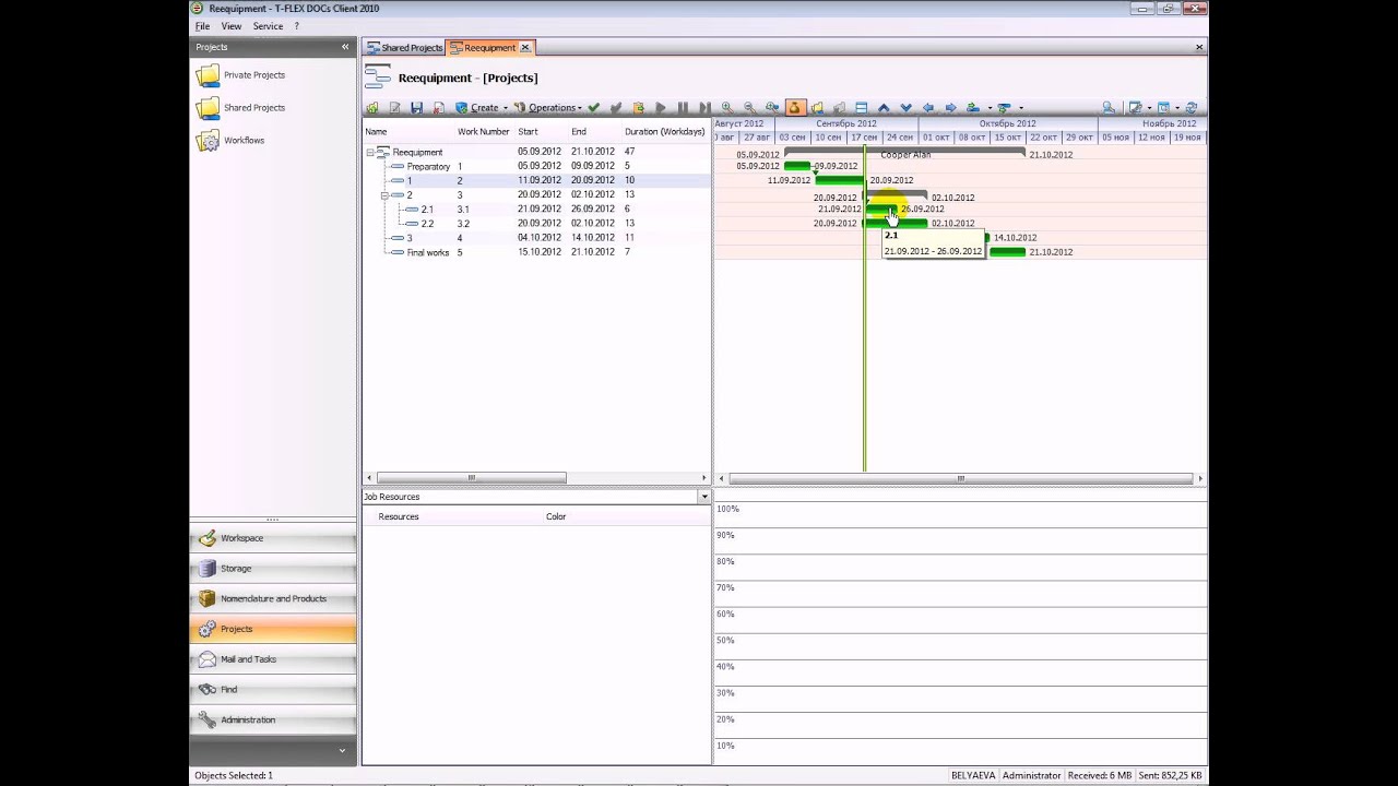 T FLEX DOCs   Compare with plan