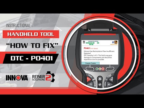 Innova How To Fix P0401 2004 FORD FREESTAR Diagnostic Trouble Code