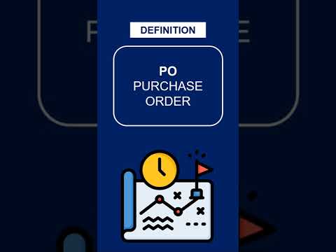 What is a PO? Purchase Order Explained #shorts #supplychain