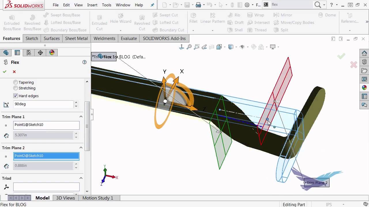 SOLIDWORKS Flex Tool Overview