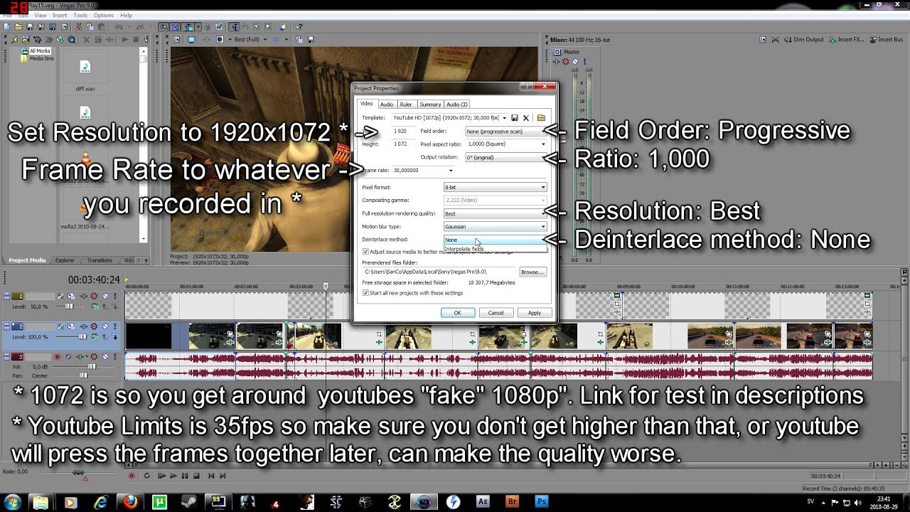 Encoding Tutorial - YouTube HD by Request