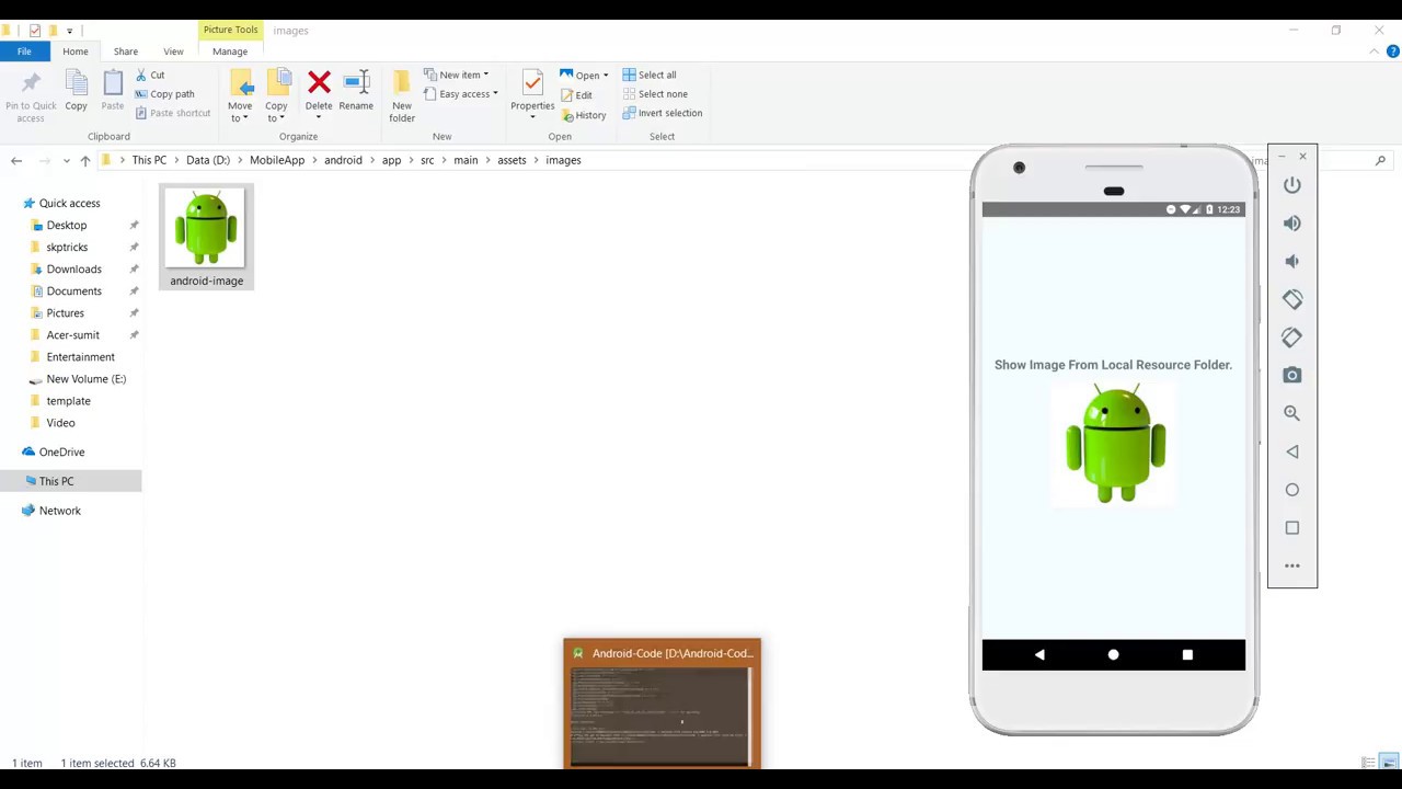 Display Image From Android Asset Folder In React Native