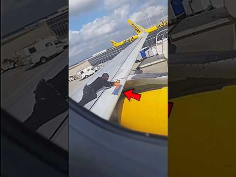Why Airlines Use Tape to Fix Their Planes? 😵✈️ #shorts