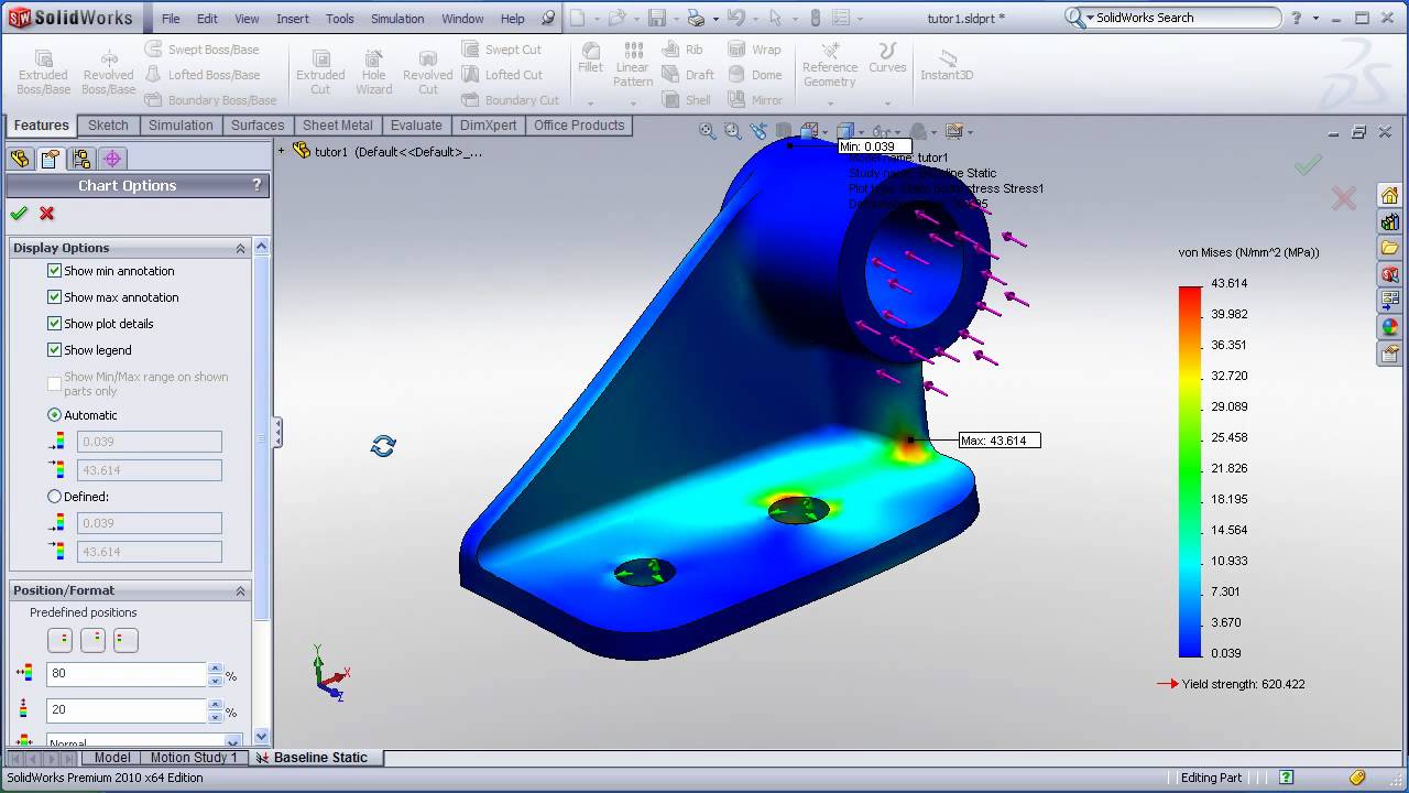 Simulation Plot Settings