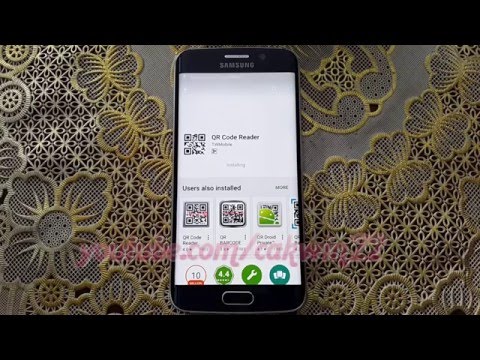 How to scan QR Code on Samsung Galaxy S6 or S6 Edge
