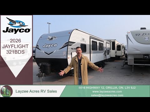 2026 Jayco Jayflight 321BDS Eating a Banana Peel - Layzee Acres RV Sales