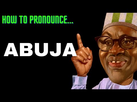 How to pronounce Abuja