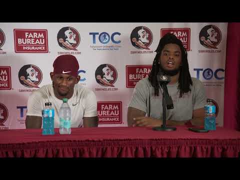 FSU Football | Joshua Farmer, Edwin Joseph, Patrick Payton | Cal Post Game Press Conference