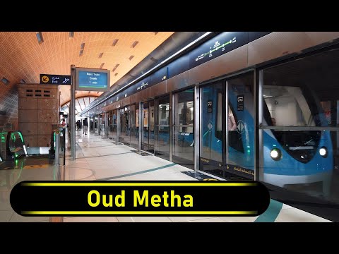 Metro Station Oud Metha - Dubai 🇦🇪 - Walkthrough 🚶