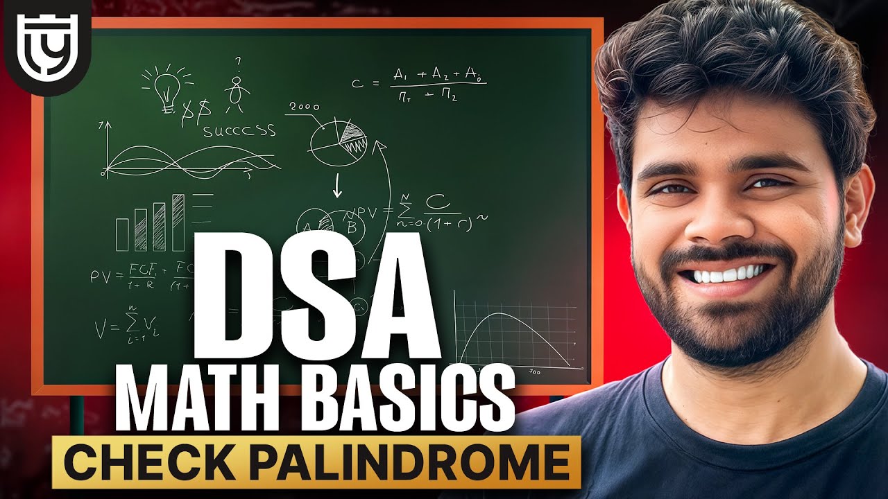 DSA Math Basics - Check Palindrome