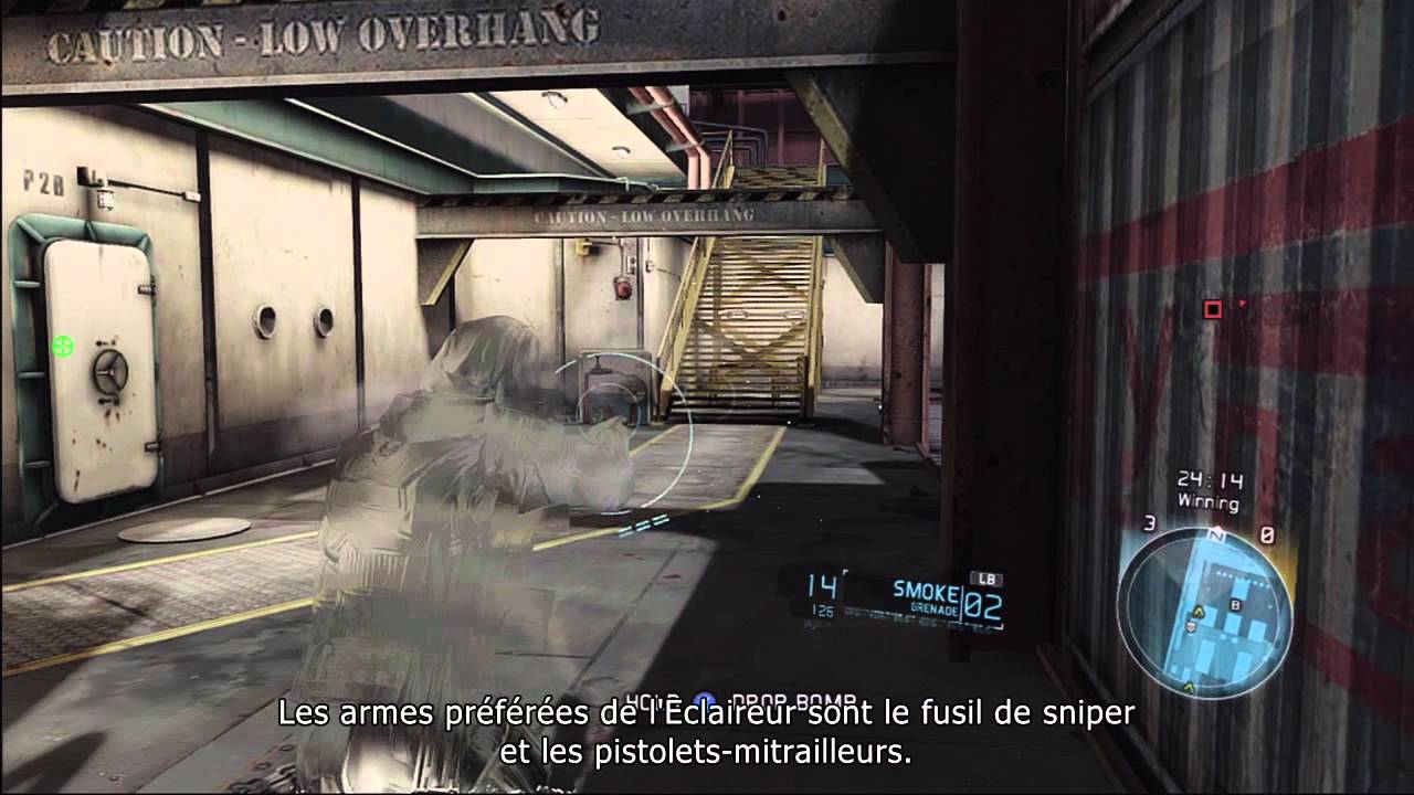 Ghost Recon : Future Soldier - BETA Tutorial - Classes and Equipment [FR]