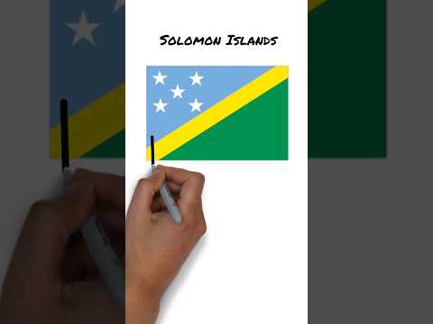 What's the meaning behind the flag of Solomon Islands?