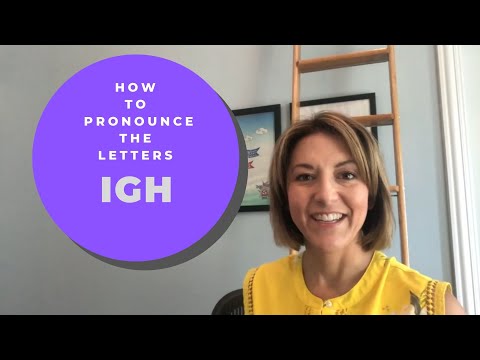 SILENT LETTERS: How to Pronounce the letters IGH in SIGH & THIGH - English Pronunciation Lesson