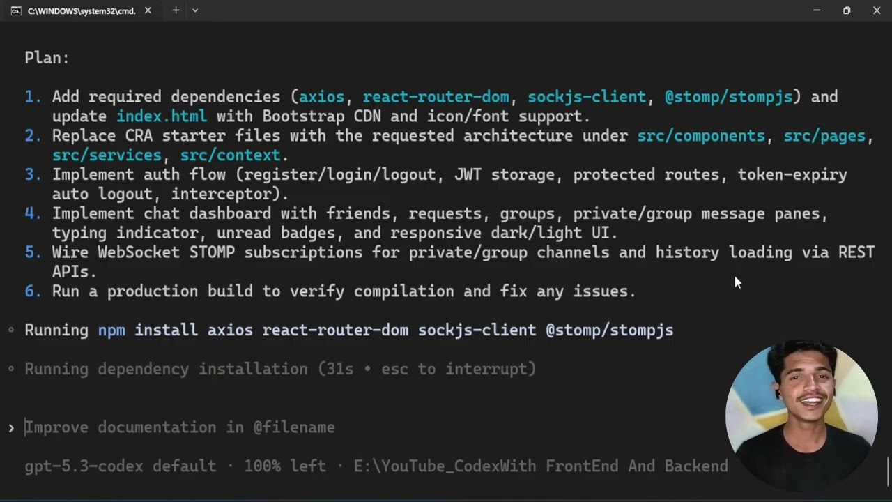 How I Built a Chat App using React, Spring Boot & MySQL | Full Stack Project💡