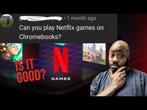 Playing Netflix Games on a Chromebook?