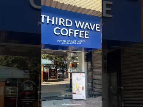 😮Third Wave Coffee! ☕️ #date #solo #coffee #thirdwavecoffee #starbucks #cafe #pizza #fyp #selflove